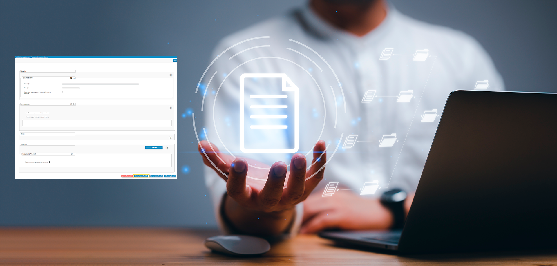 Nueva plantilla de sistema para enviar un Procedimiento monitorio a ...